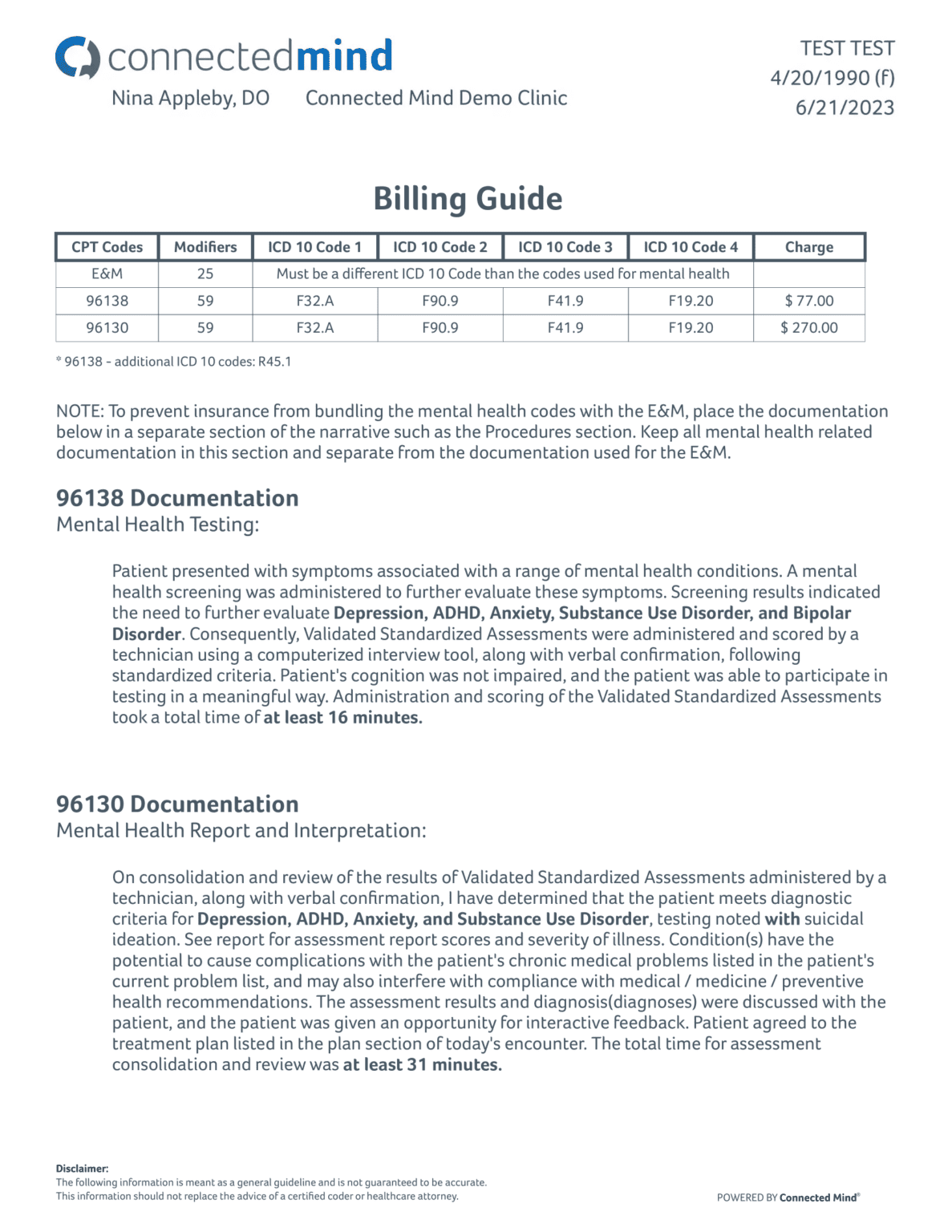Download Our Latest Billing Guide